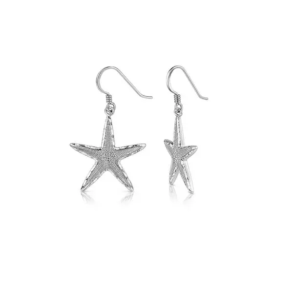GOLD & HONEY Starfish Dangle Earrings