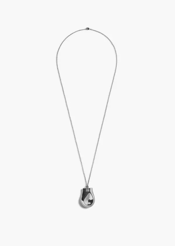 Khaite Keefe Pendant Necklace - Silver