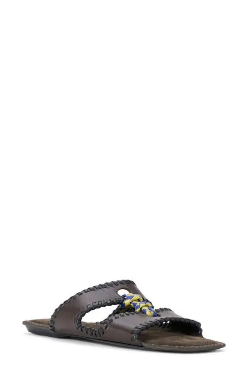 Staud Mara Leather Slide Sandal