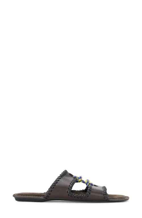 Staud Mara Leather Slide Sandal