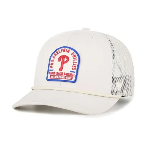 '47 Philadelphia Phillies Gravestone Trucker Hat - Cream