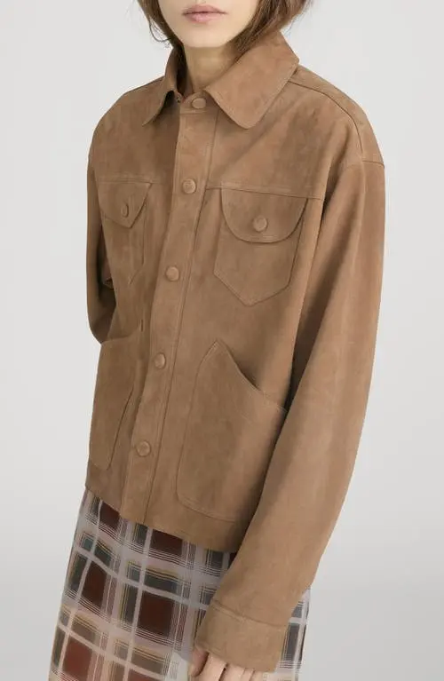 FRAME The Suede Utility Jacket