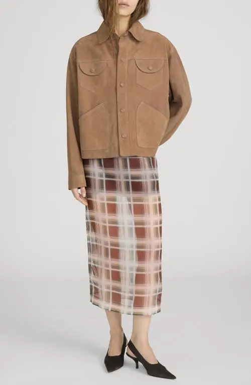 FRAME The Suede Utility Jacket