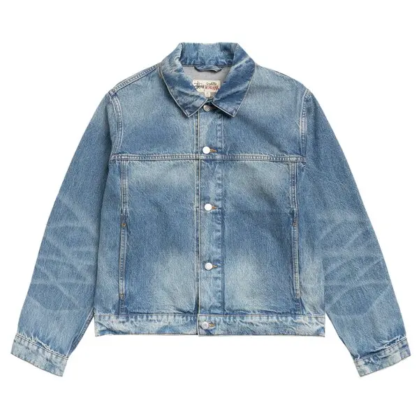 StÜssy Trucker Denim Jacket - Blue
