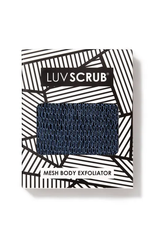 LUV SCRUB Mesh Body Exfoliator - Indiglo