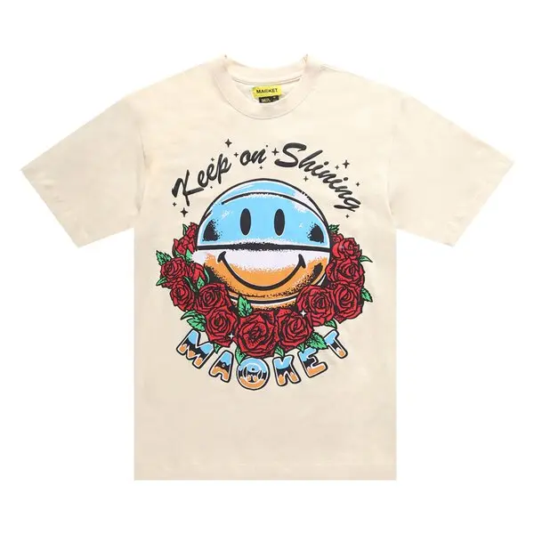 MARKET Smiley Keep On Shining Tee