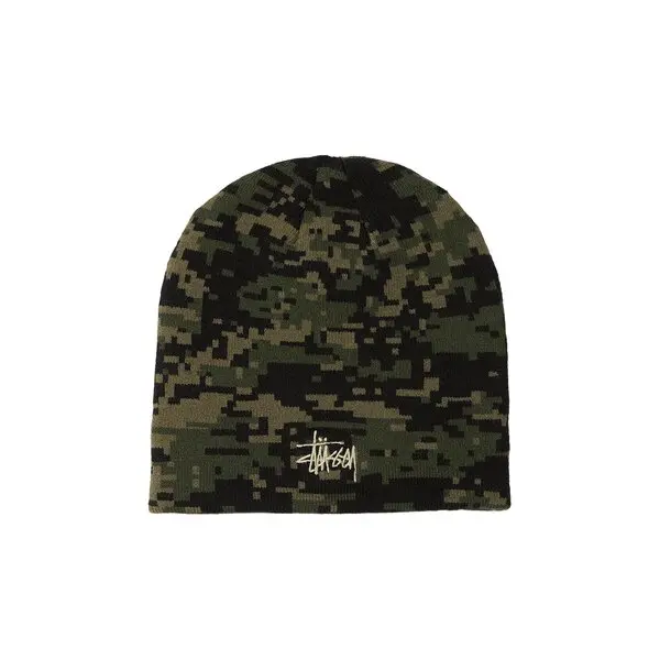 StÜssy Basic Skullcap Beanie 'digi Camo