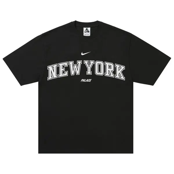 PALACE X Nike Shop T-shirt 'new York - Black