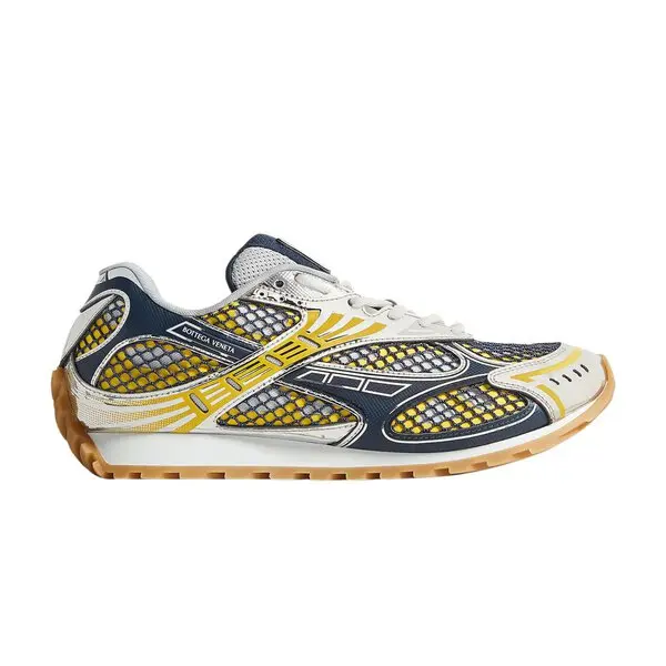 Bottega Veneta Orbit Low Laceup - Yellow