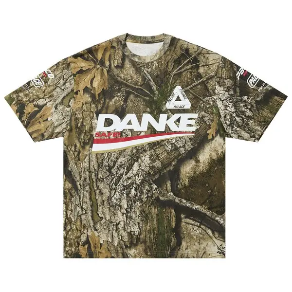 PALACE Danke T-shirt 'realtree Apx - Brown