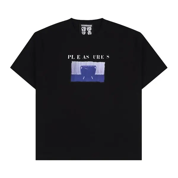 PLEASURES Speaking Heavyweight Shirt - Black