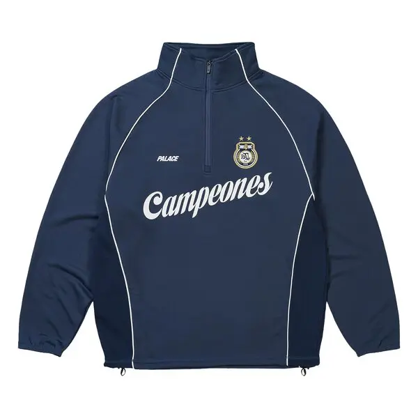 PALACE Copa 1/4 Zip Techy Fleece 'navy - Blue
