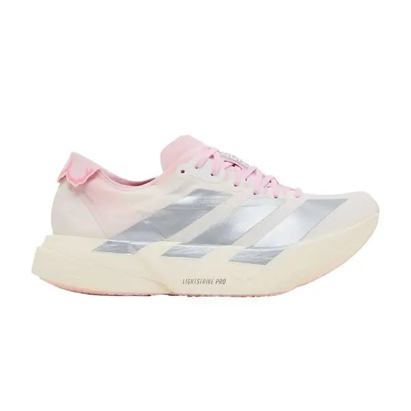 Adidas Adizero Adios Pro 4 Athletic Sneakers - Pink