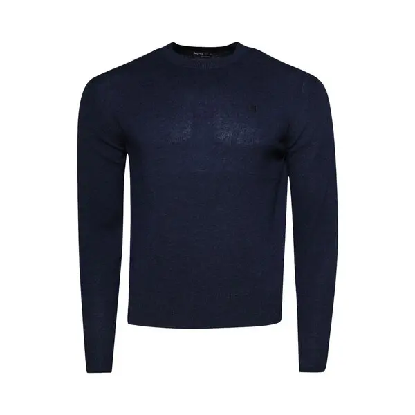 Acne Studios Yak Wool Jumper 'navy Melange