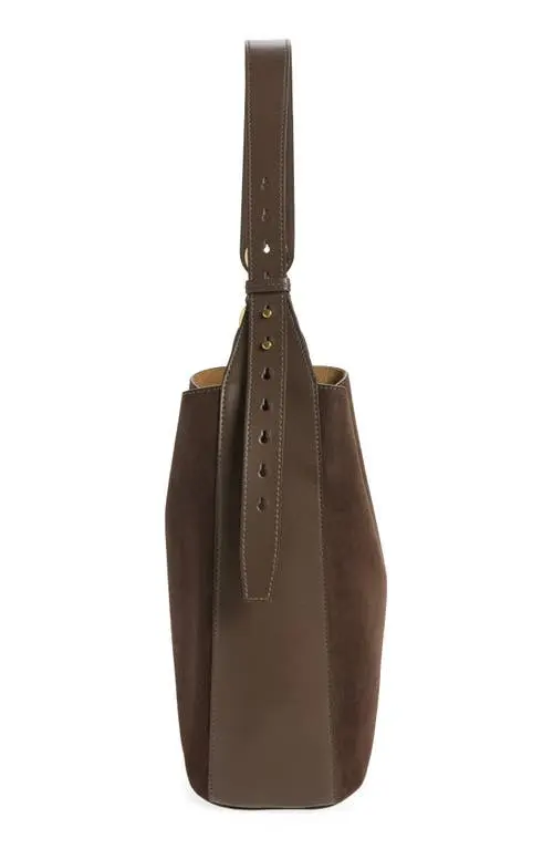 ANYA HINDMARCH Ringo Suede North/south Shoulder Bag
