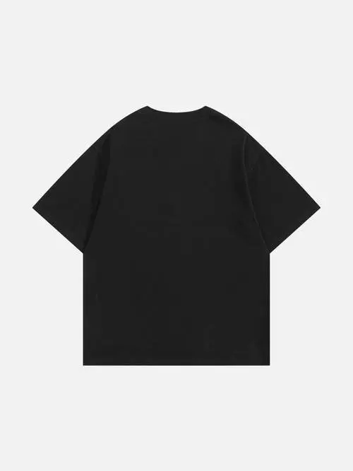 AELFRIC EDEN Boxy Metal Button Tee