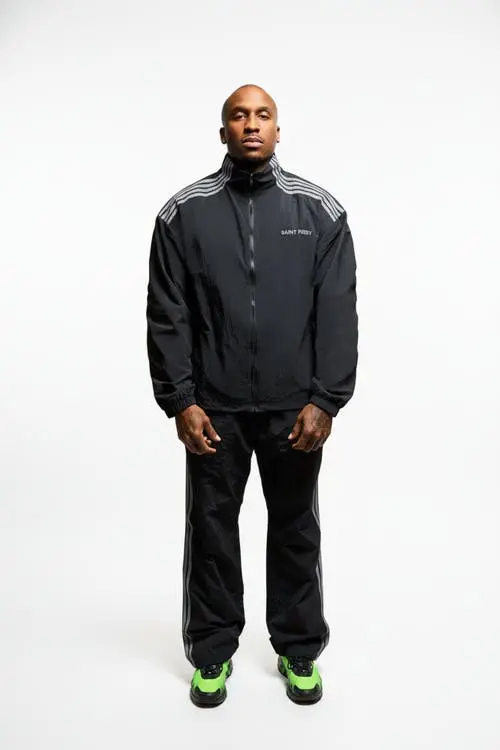 SAINT PERRY Otis Track Jacket And Pants Set - Grey