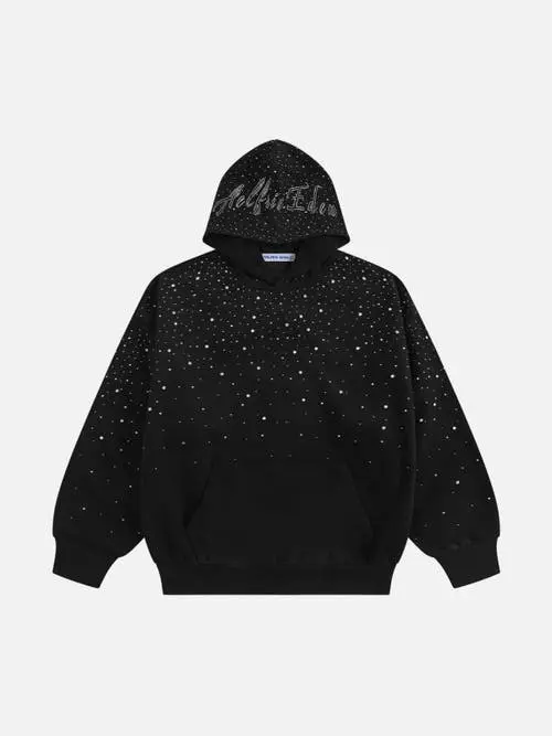 AELFRIC EDEN Rhinestone Embellished Hoodie