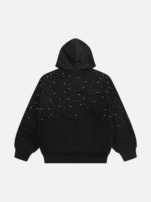 AELFRIC EDEN Rhinestone Embellished Hoodie
