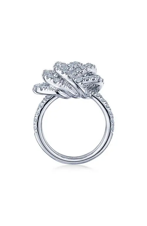 Kwiat Entwine Open Knot Diamond Ring
