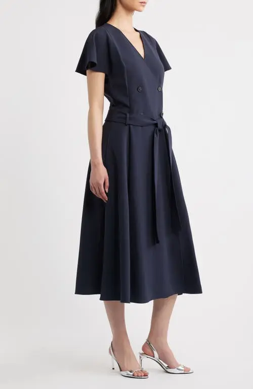 BOSS Datrena Trench Midi Dress