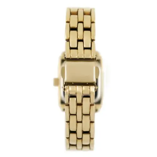 PEUGEOT Crystal Bezel Panther Link Bracelet Watch 24mm - Gold