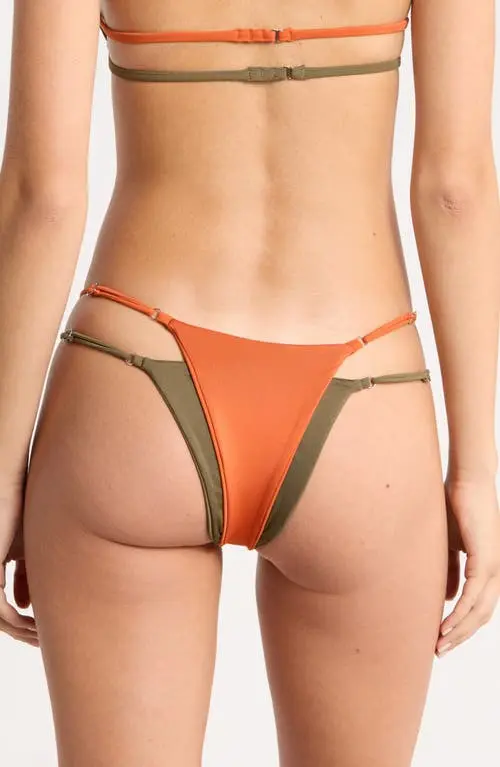 JADED LONDON Beaded Layered Bikini Bottoms