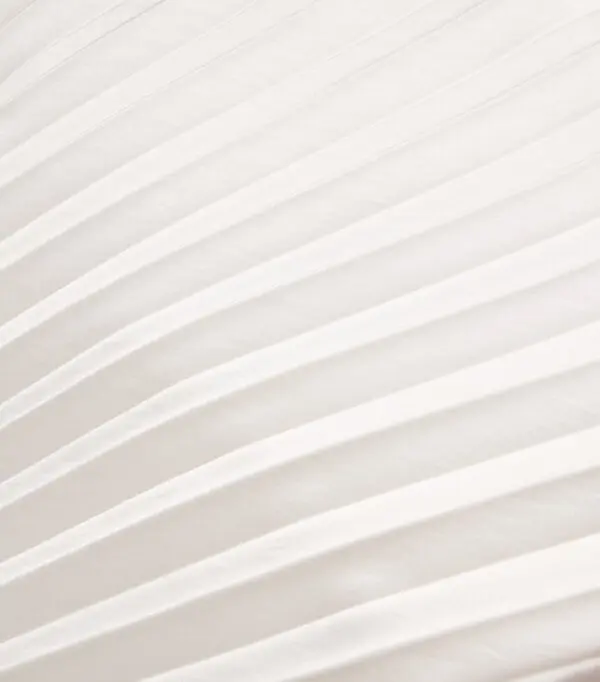 Sandro Pleated Maxi Dress With Plunge Neckline