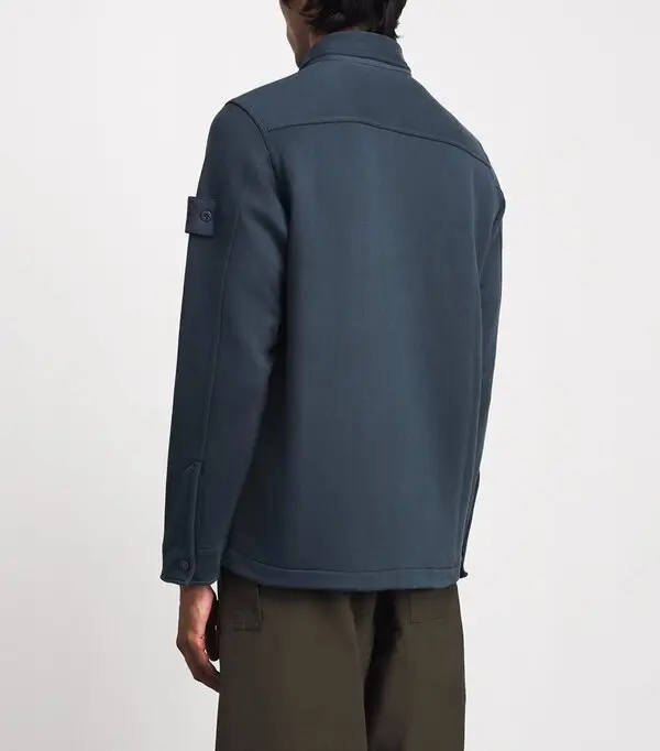 Stone Island Organic Cotton Ghost Overshirt