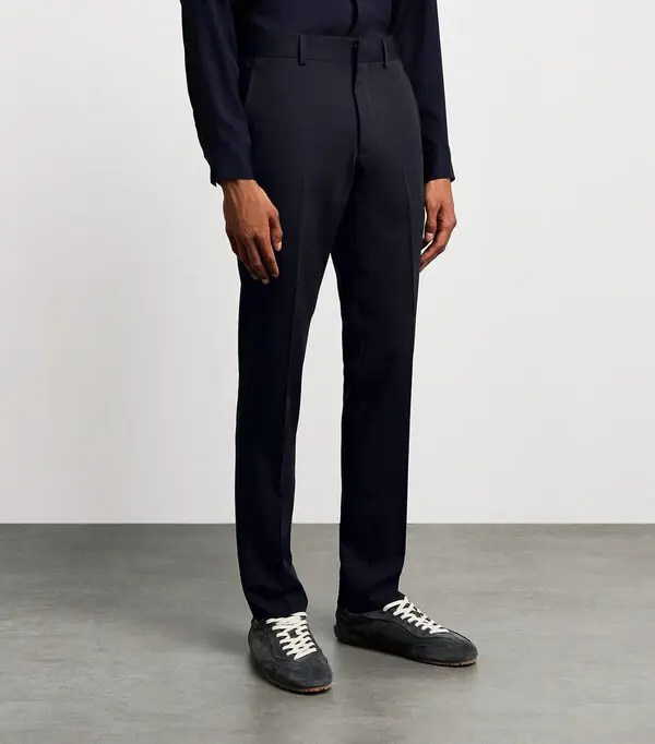 Sandro Virgin Wool Straight Trousers