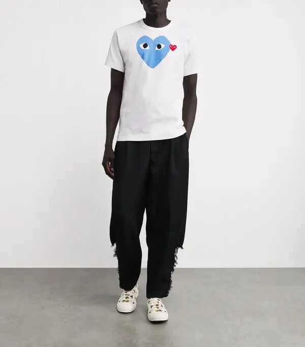 Play Comme Des Garcon Heart Logo T-shirt
