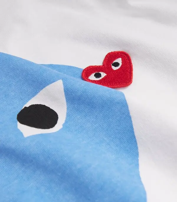Play Comme Des Garcon Heart Logo T-shirt