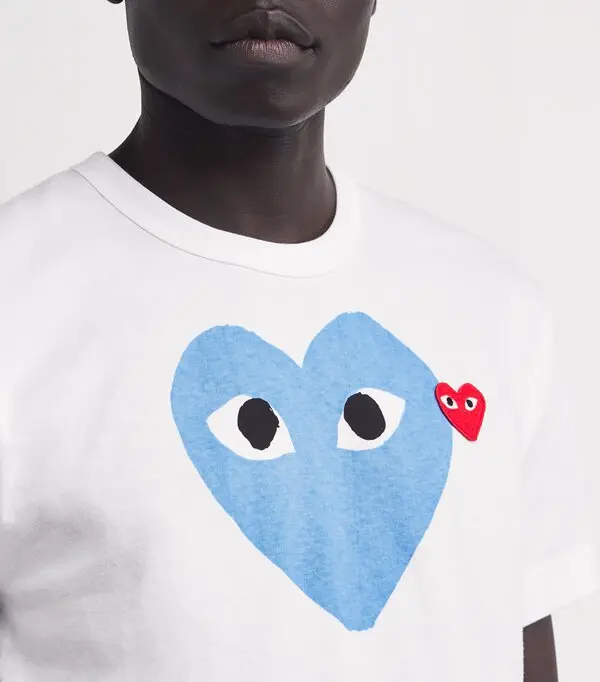 Play Comme Des Garcon Heart Logo T-shirt