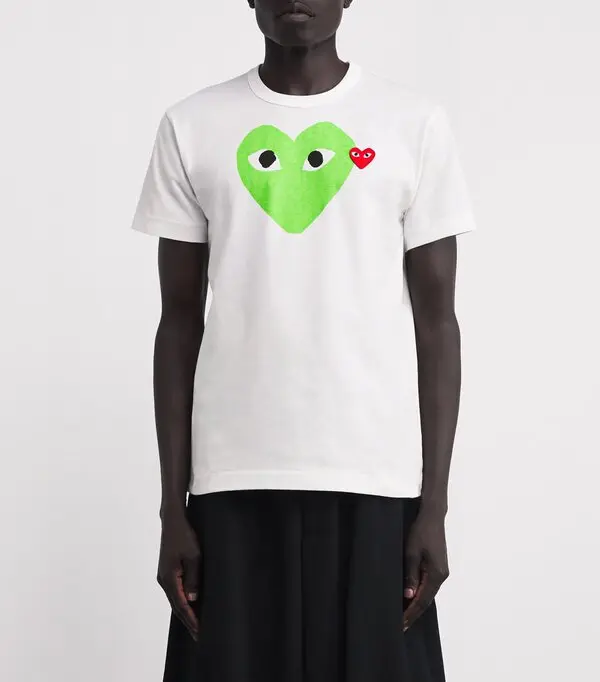Play Comme Des Garcon Heart Logo T-shirt