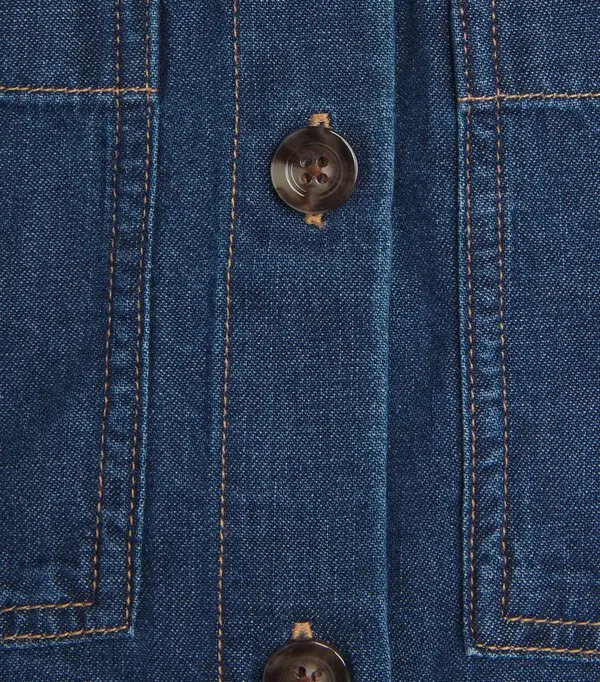 Veronica Beard Chambray Spruce Shirt