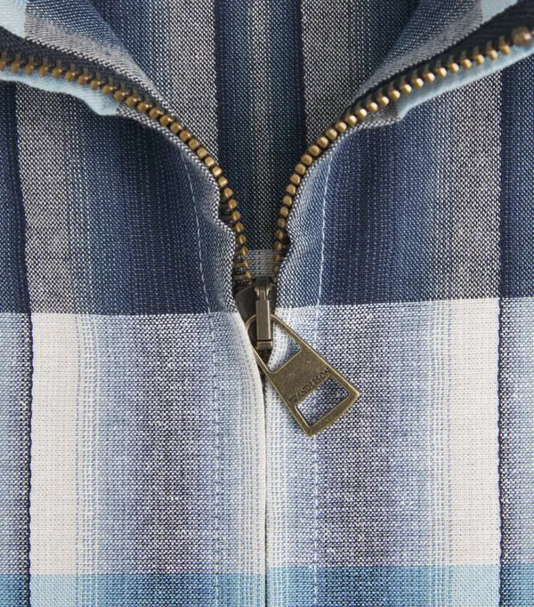 JW Anderson Cotton Check Bomber Jacket