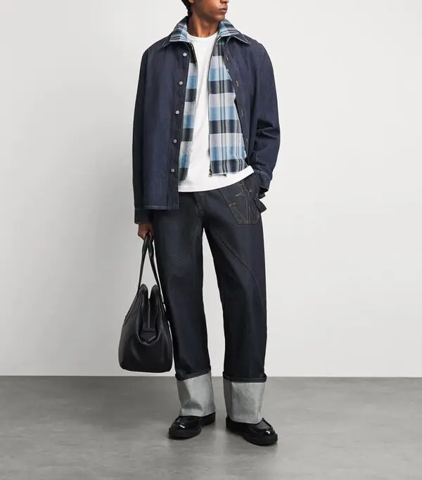 JW Anderson Cotton Check Bomber Jacket