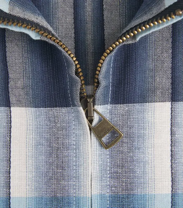 JW Anderson Cotton Check Bomber Jacket