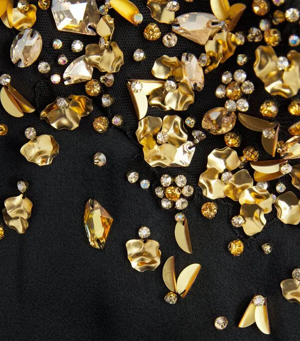 Jenny Packham Embellished Alona Cape