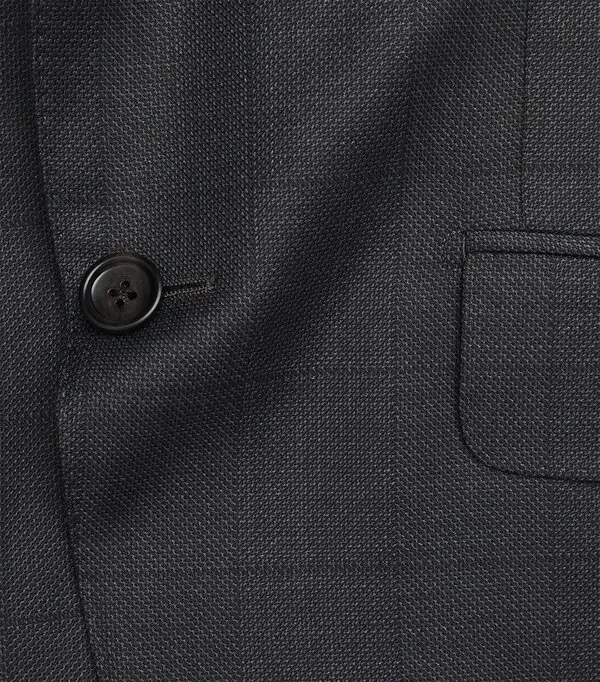 TOM FORD Wool Check O’connor 2-piece Suit - Grey