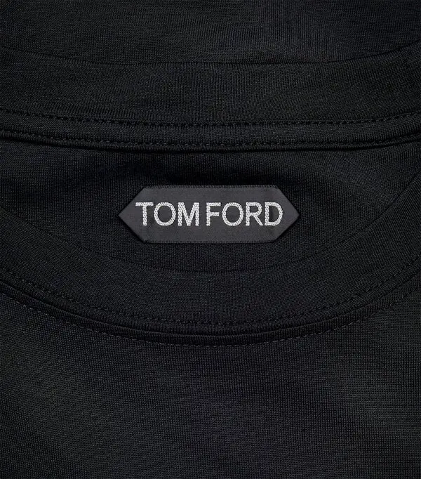 TOM FORD Lyocell-cotton Long-sleeve T-shirt