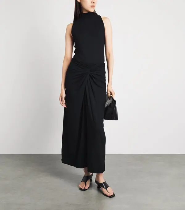 ME+EM Jersey Knot Maxi Skirt