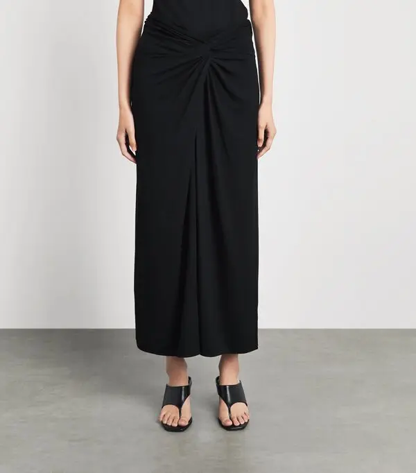 ME+EM Jersey Knot Maxi Skirt