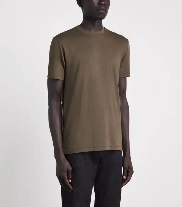TOM FORD Lyocell-cotton T-shirt