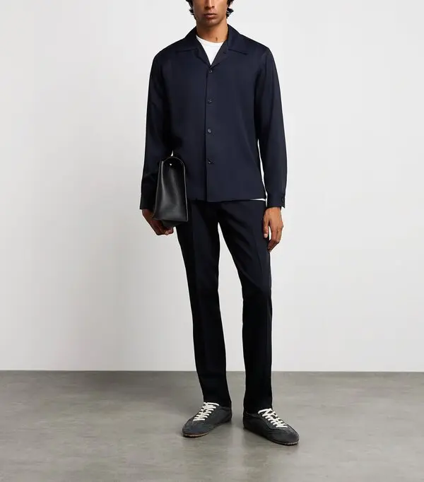 Sandro Notched-collar Shirt
