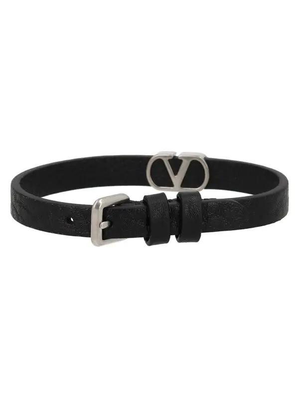 Valentino Garavani Bracciale "vlogo Signature" In Pelle