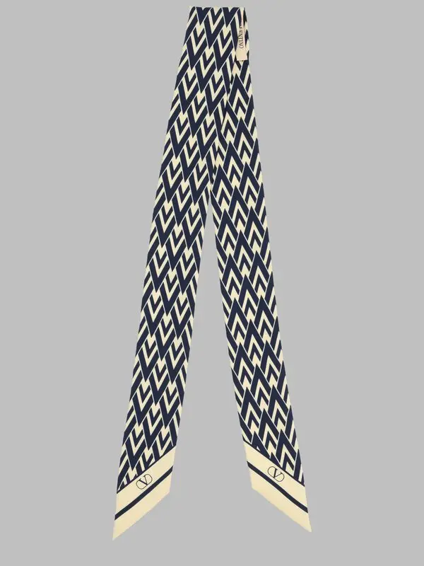 Valentino Garavani Toute La V" Silk Bandeau