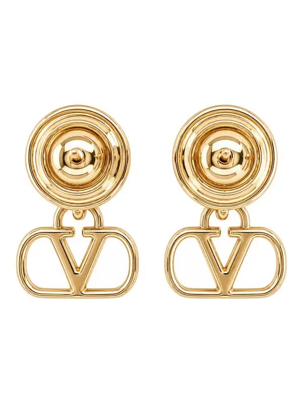 Valentino Garavani Orecchini "vlogo Signature" Con Strass
