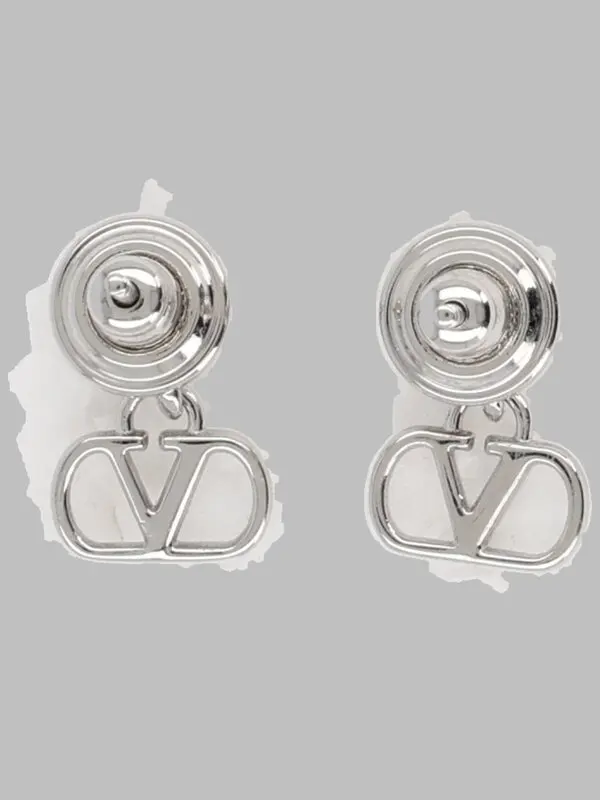 Valentino Garavani Orecchini "vlogo Signature" Con Strass
