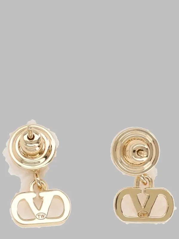 Valentino Garavani Orecchini "vlogo Signature" Con Perla